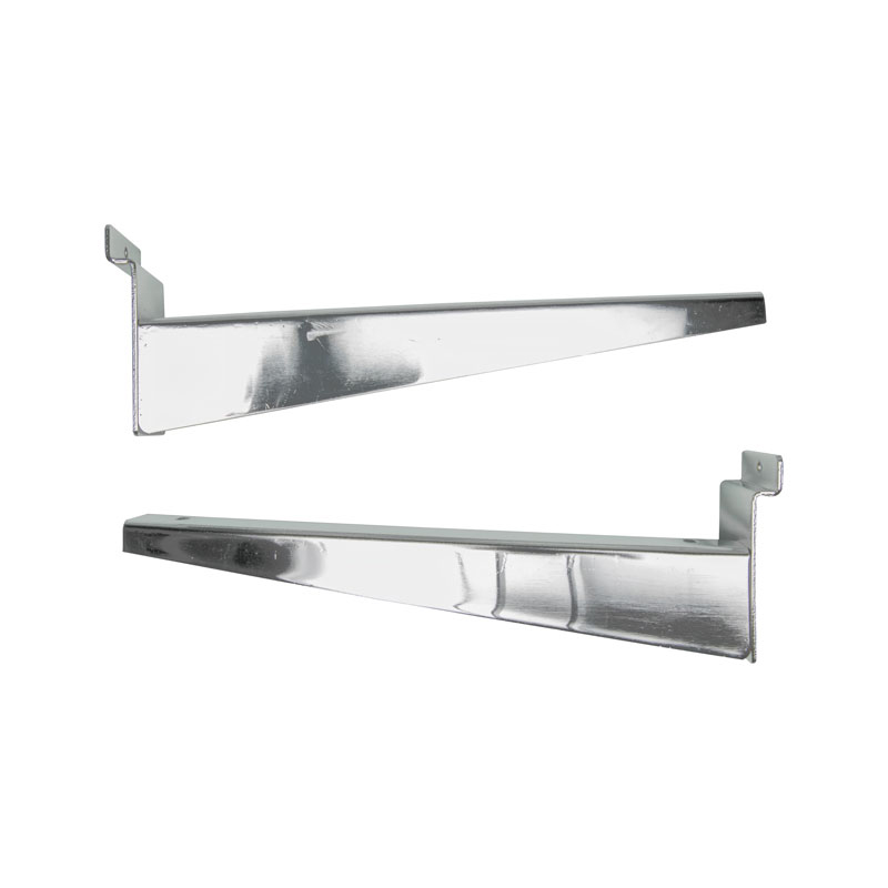 300mm Slatwall Shelf Brackets (2) - Acopia